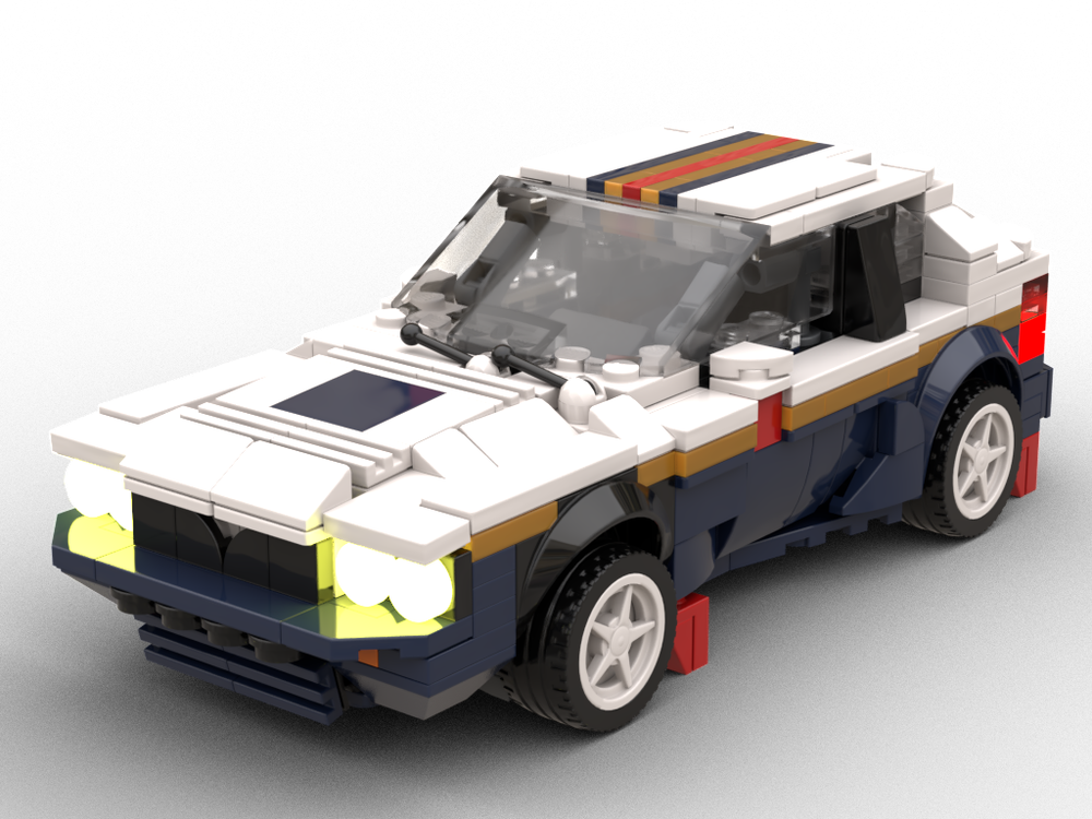 LEGO MOC-203211 Lancia Delta-ROTHMANS (Lite series, 16V class) by ...