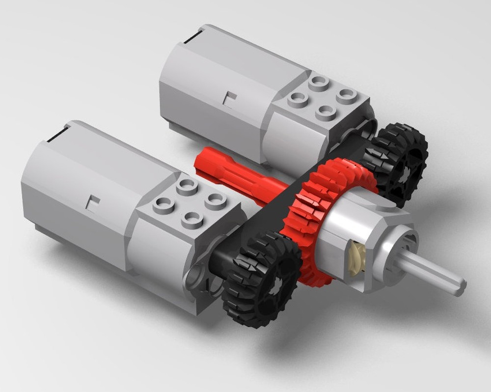 LEGO MOC differential drivetrain by jgirden | Rebrickable - Build with LEGO