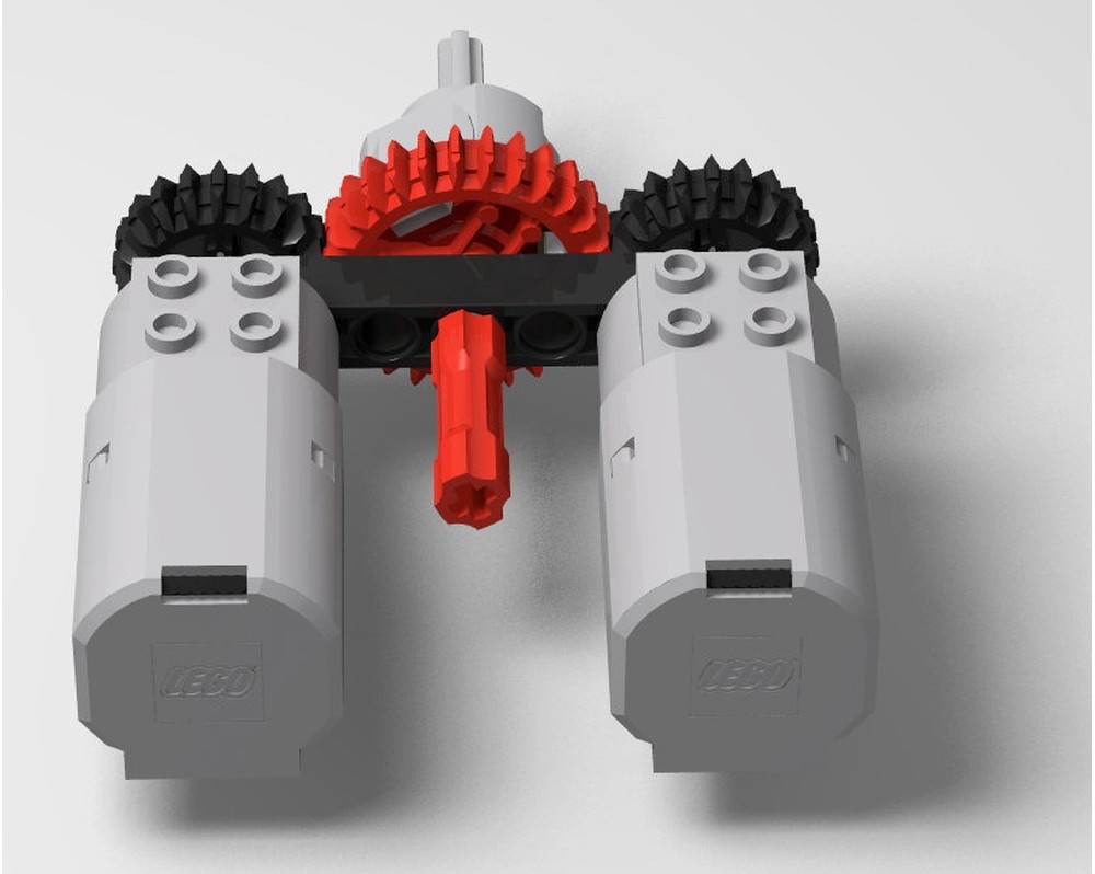 Lego Moc Differential Drivetrain By Jgirden Rebrickable Build With Lego