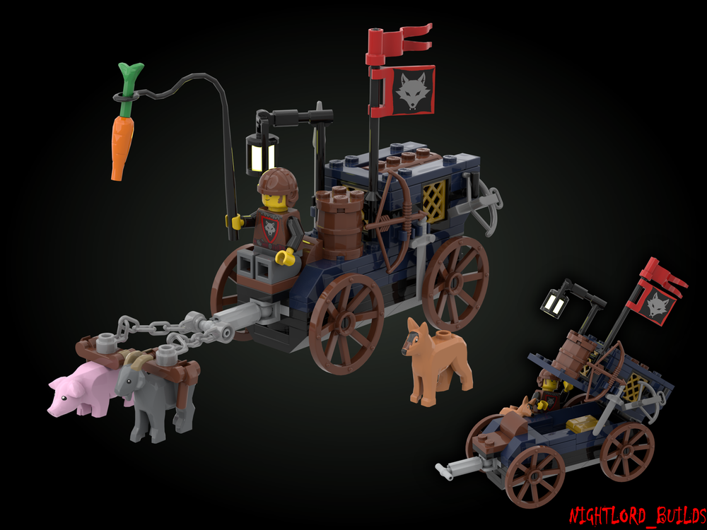 LEGO MOC Wolfpack Hoarder Wagon by Nightlord_Builds | Rebrickable ...