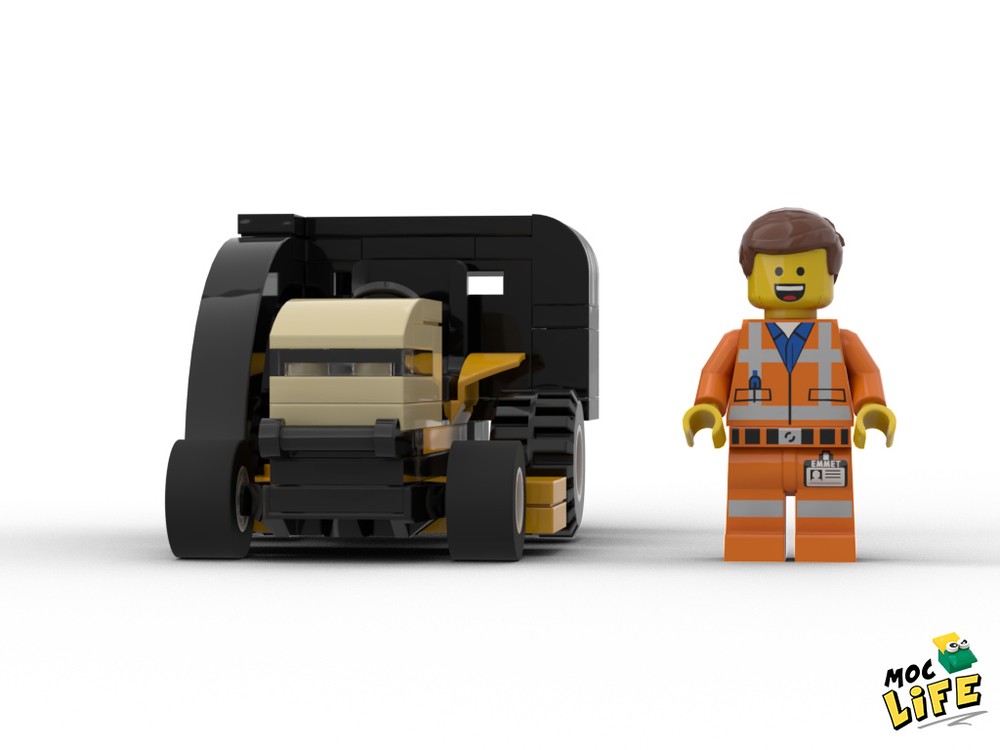 LEGO MOC-203220 Cub Cadet mower by MocLife | Rebrickable - Build with LEGO