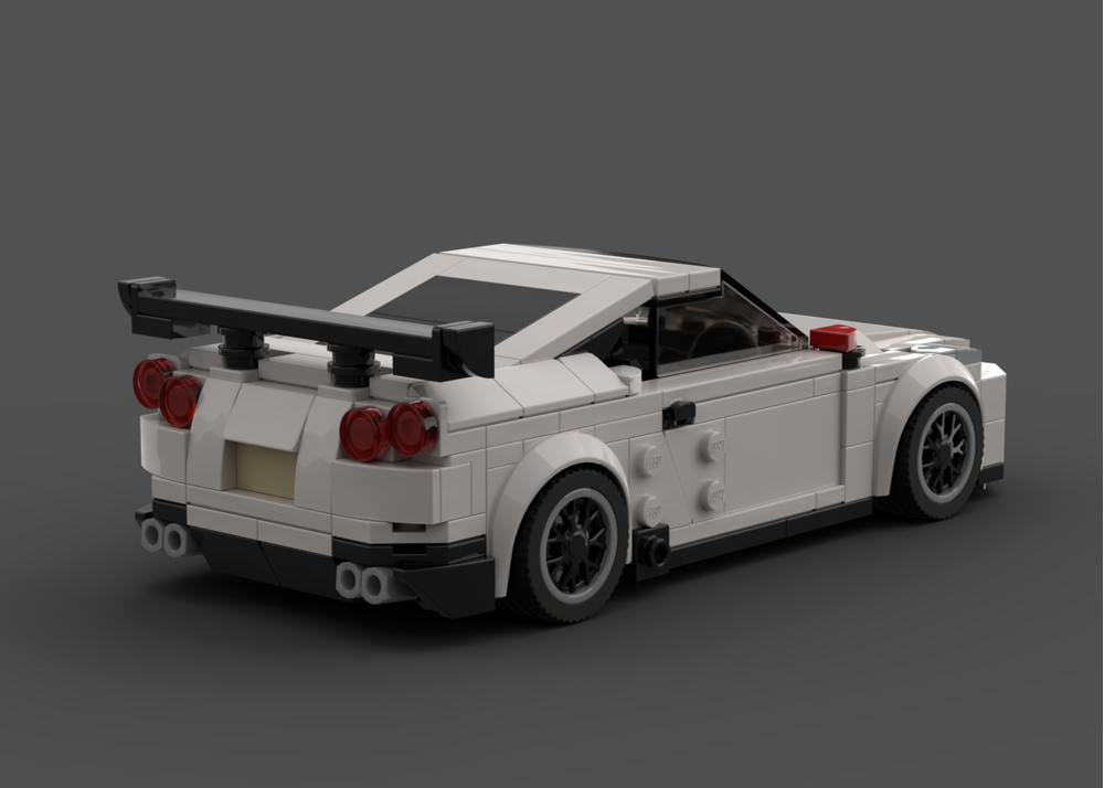 LEGO MOC Nissan GTR R35 by C.M.D | Rebrickable - Build with LEGO