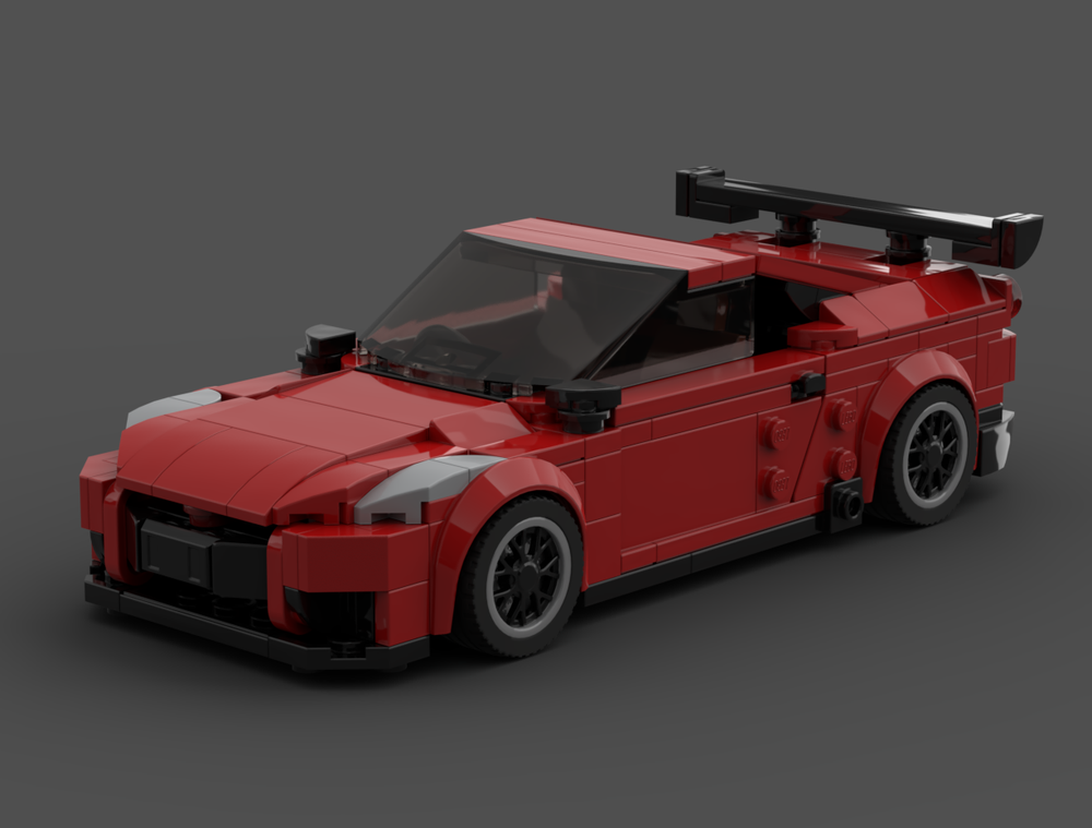 LEGO MOC Nissan GTR R35 (Red) by C.M.D | Rebrickable - Build with LEGO