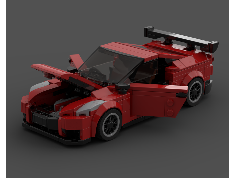 LEGO MOC-203224 Nissan GTR R35 (Red) by C.M.D | Rebrickable - Build ...
