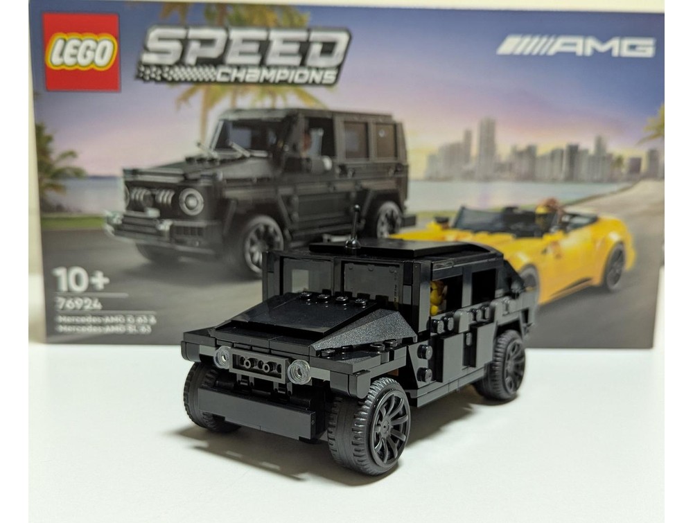 Lego Moc 76924 Hummer By Kirvet Rebrickable Build With Lego