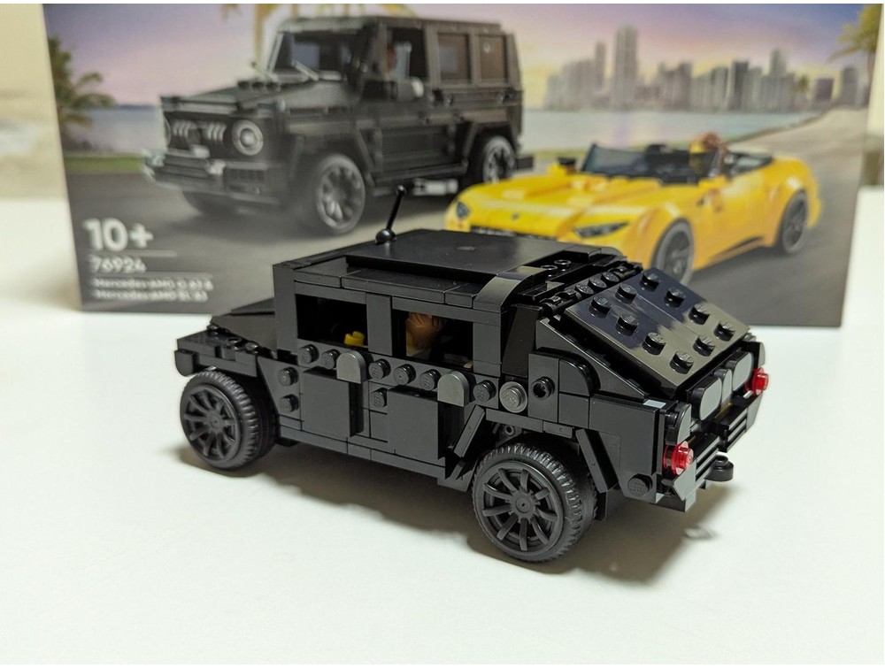 LEGO MOC 76924 Hummer by Kirvet | Rebrickable - Build with LEGO