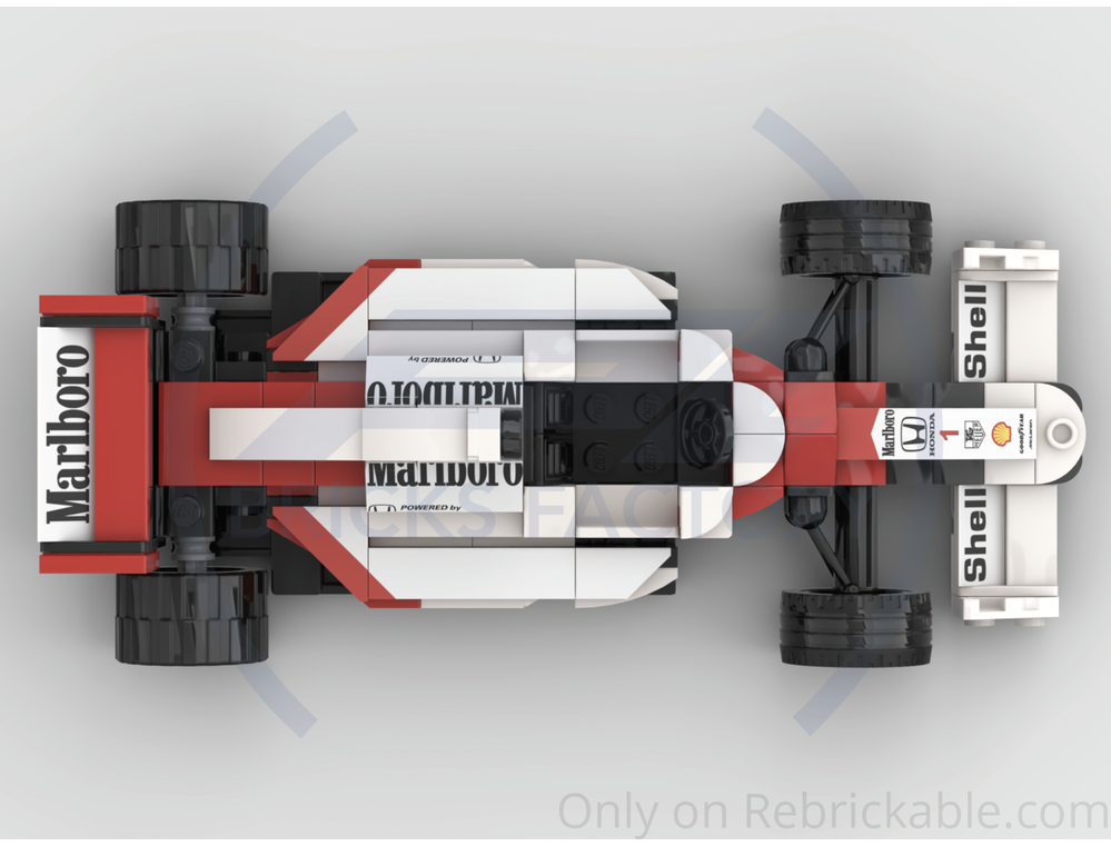 LEGO MOC F1 McLaren MP4/6 by Pit Lane Bricks Factory | Rebrickable ...
