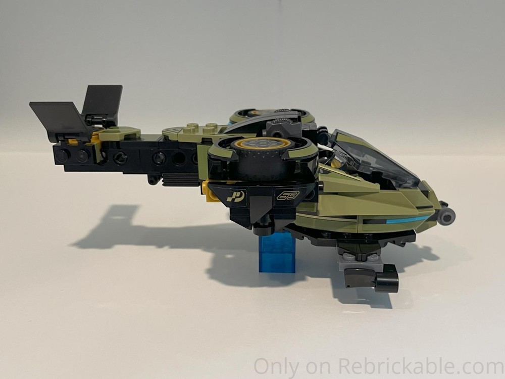 LEGO MOC 76923 Gunship by OzBrick | Rebrickable - Build with LEGO