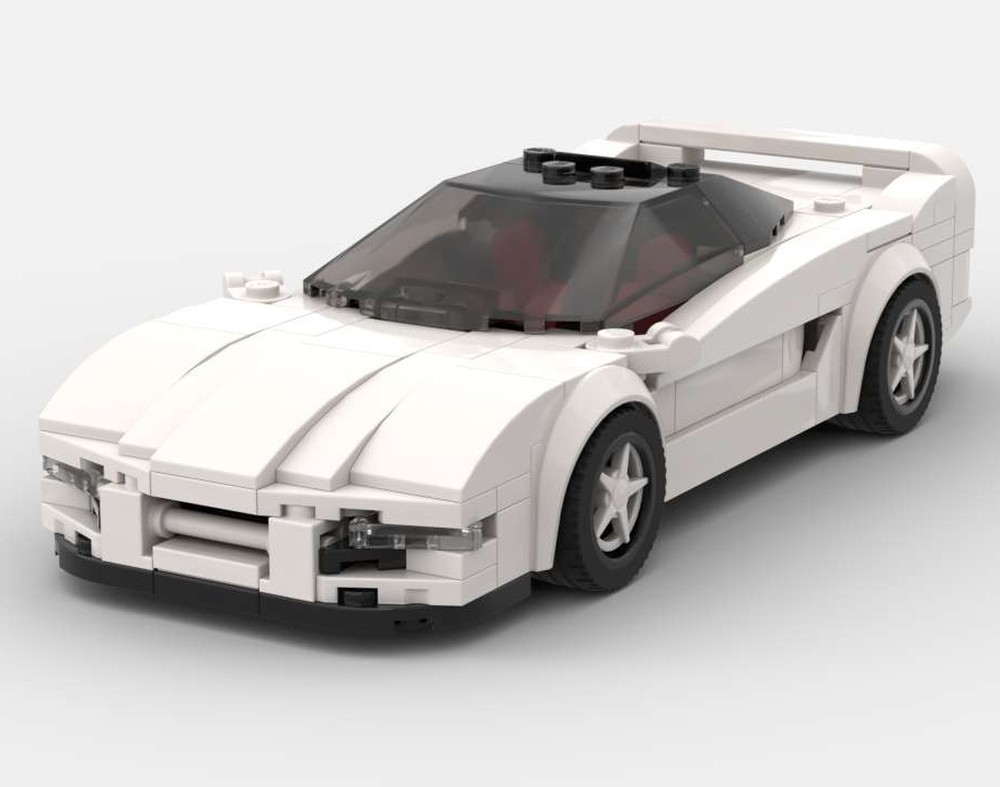 LEGO MOC Honda NSX 92 8 studs wide by Sweetridedesigns | Rebrickable ...