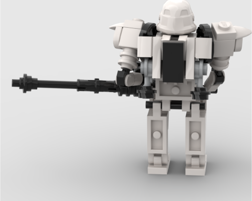 Lego Moc Dark Trooper 2 Empire At War Accurate By Mcmoc Rebrickable