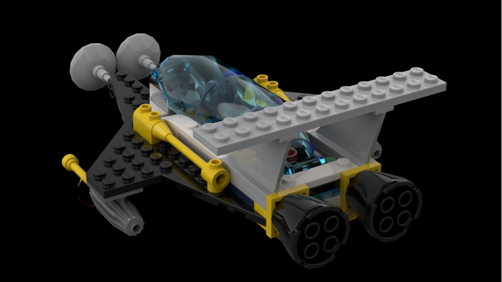 Lego Moc Asteroid Missions Explorer Moc 60354 Space Missions By