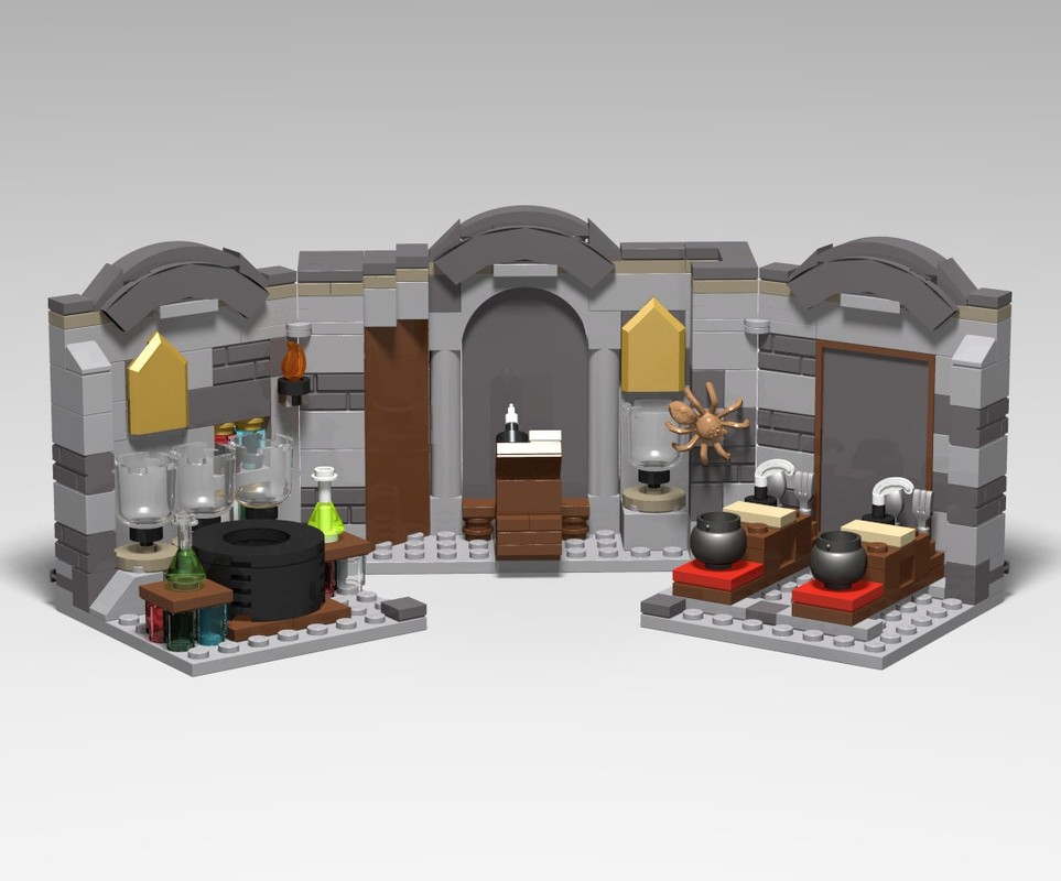 LEGO MOC Hogwarts: Potions Class (Modular 2024/25) by _built_by_niki ...