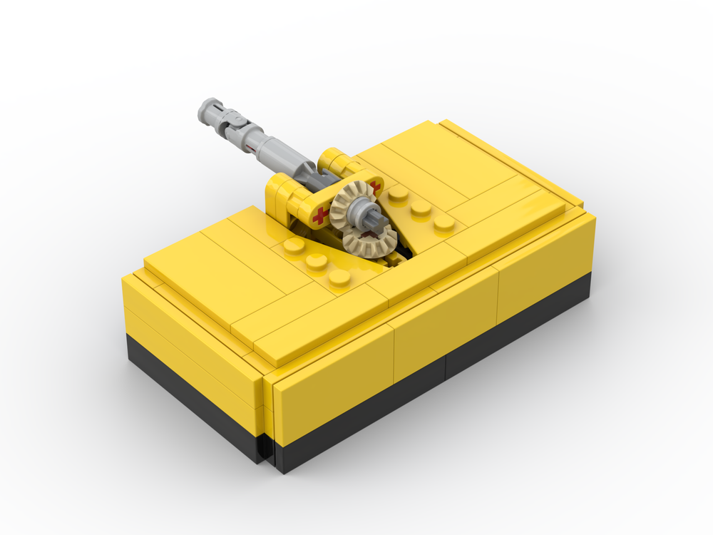 LEGO MOC Tractor Disc Mower by DamianPLE Technic Garage | Rebrickable - Build with LEGO