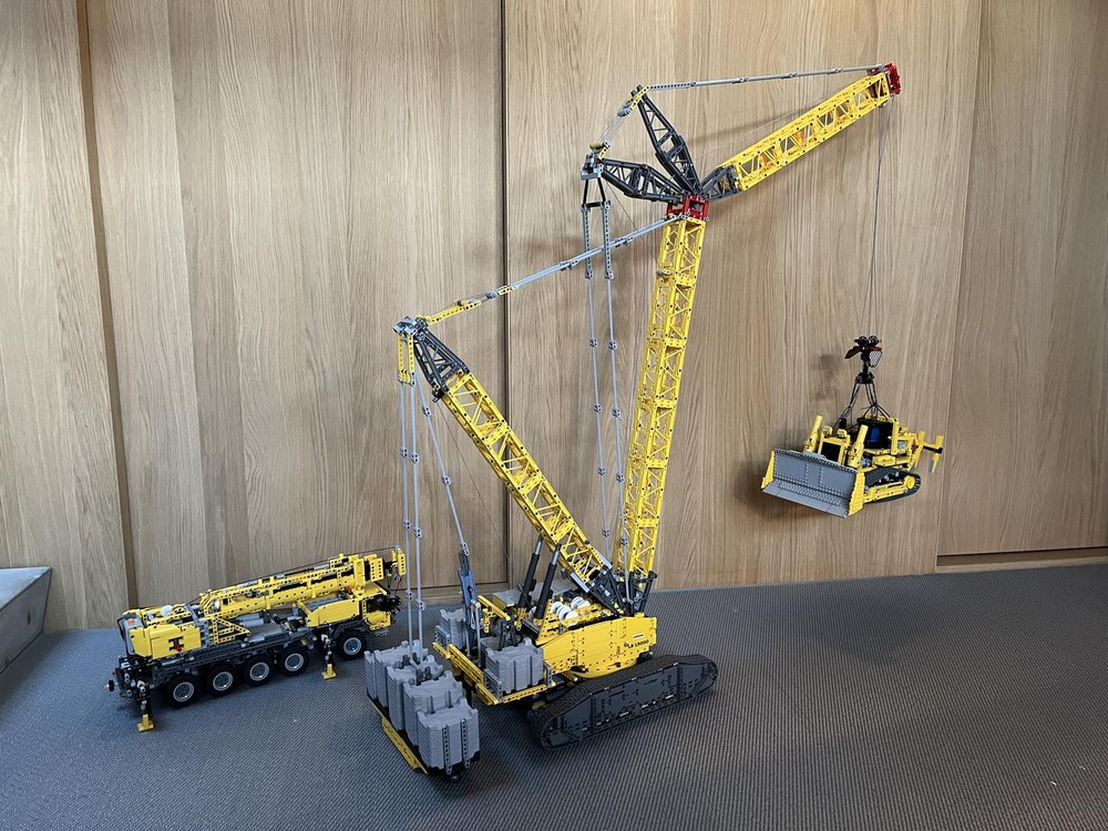 LEGO MOC LR 13000 ballasted and longer booms SDWB configuration by ...