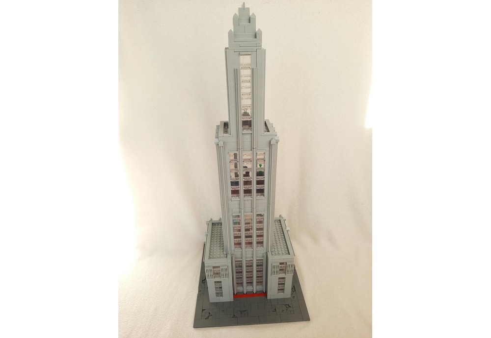 Lego Moc Cascading Crowns Building By Crimson Coronet Rebrickable