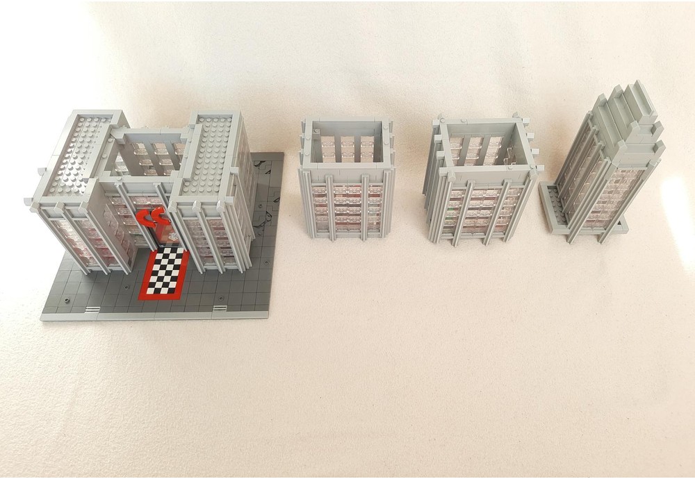 LEGO MOC Cascading Crowns Building by Crimson Coronet | Rebrickable ...