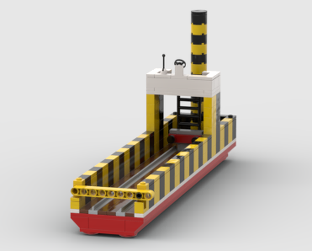 LEGO MOC REVISED Honeycomb Farm Railroad Train Ferry by ...