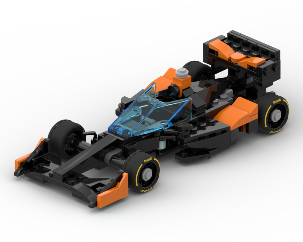 LEGO MOC 2024 Arrow Mclaren Indycar by Zudineer | Rebrickable - Build ...