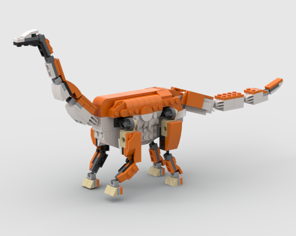 LEGO MOC 31129 Euskelosaurus by bloooop | Rebrickable - Build with LEGO