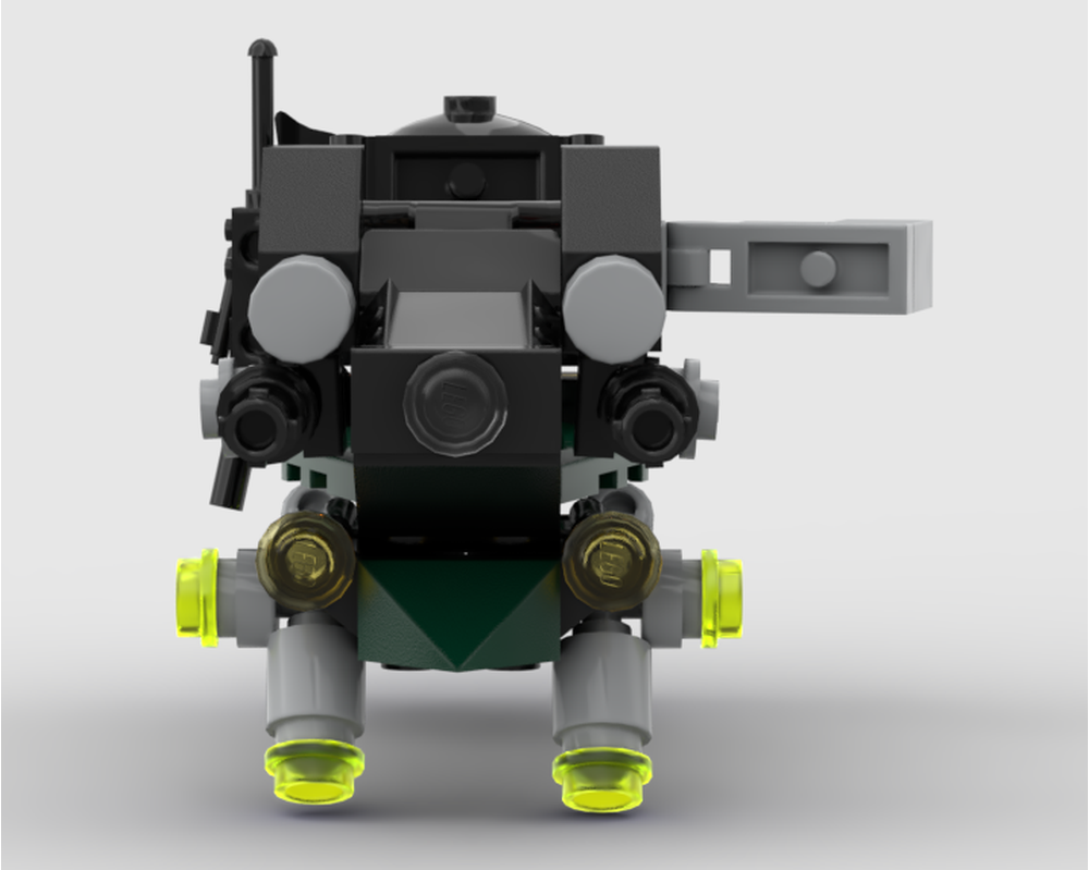 LEGO MOC Walrus Hoverbike by Total_Rebrick | Rebrickable - Build with LEGO