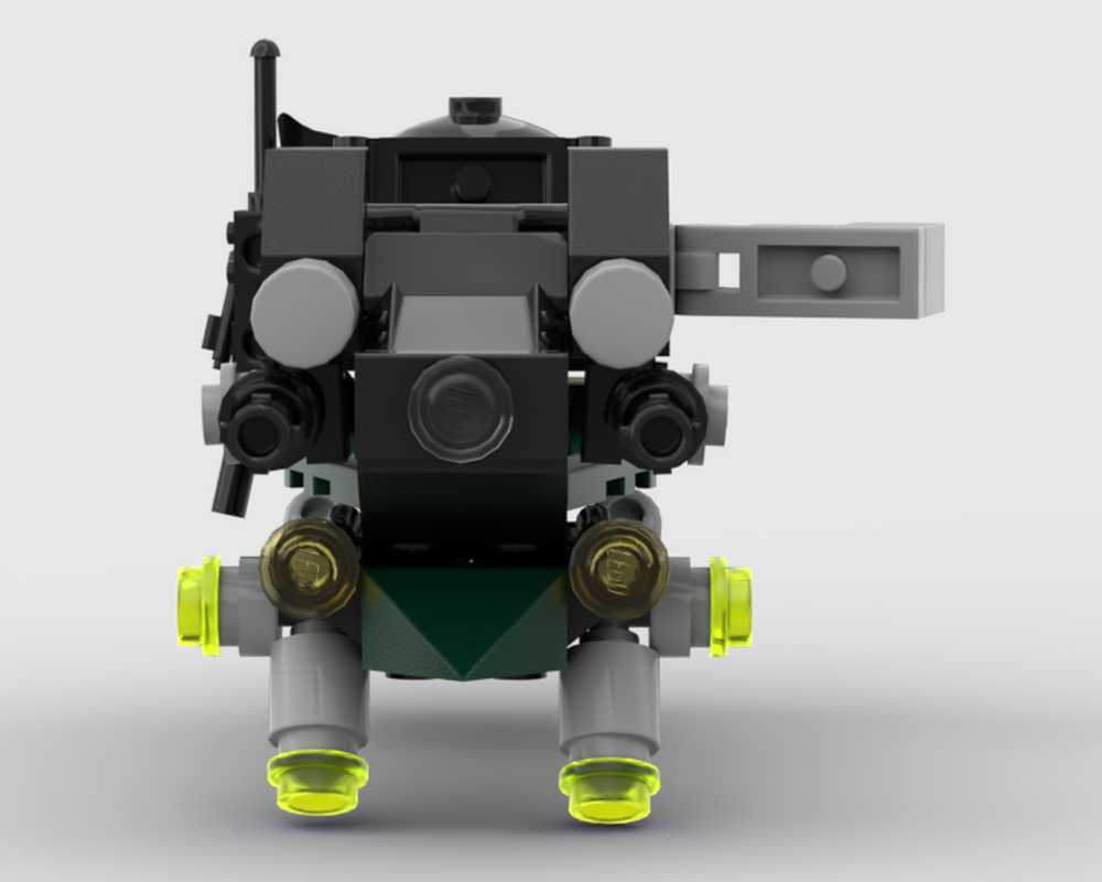 LEGO MOC Walrus Hoverbike by Total_Rebrick | Rebrickable - Build with LEGO