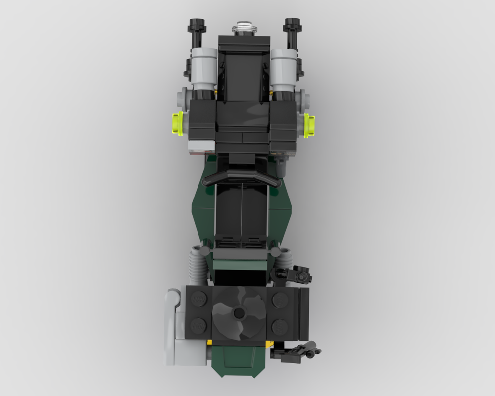 LEGO MOC Walrus Hoverbike by Total_Rebrick | Rebrickable - Build with LEGO