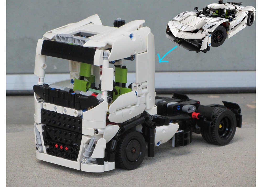 LEGO MOC Technic 42184 Volvo FH by verdigris | Rebrickable - Build with ...