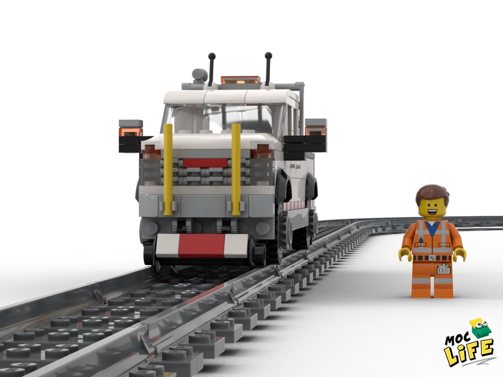 LEGO MOC GMC Sierra 1500 quad cab long bed high-rail by MocLife ...