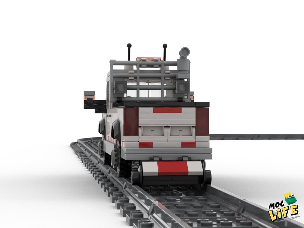 LEGO MOC-203317 GMC Sierra 1500 quad cab long bed high-rail by MocLife ...