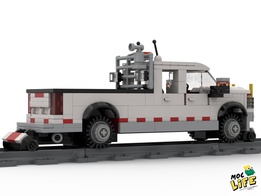 LEGO MOC GMC Sierra 1500 quad cab long bed high-rail by MocLife ...