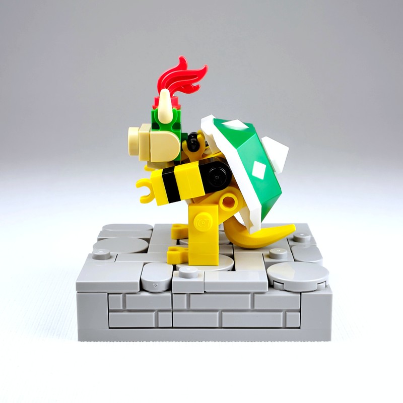 LEGO MOC Tiny Bowser by mbmocs | Rebrickable - Build with LEGO