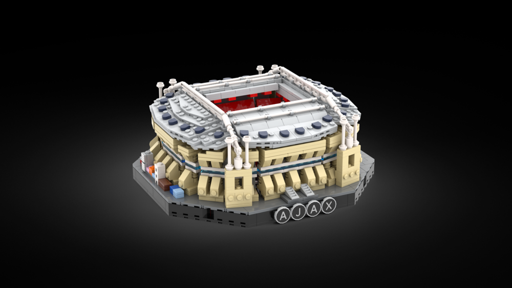 LEGO MOC-203351 Johan Cruyff Arena by MiniLeague | Rebrickable - Build ...