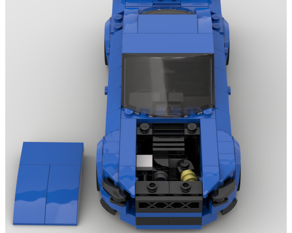 Lego Moc Ford Falcon Fg X Xr8 By Brickofodd Rebrickable Build With Lego