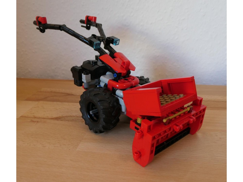 Lego Moc 40499 Snow Plow For Single Axle Tractor 6 By Larsagri