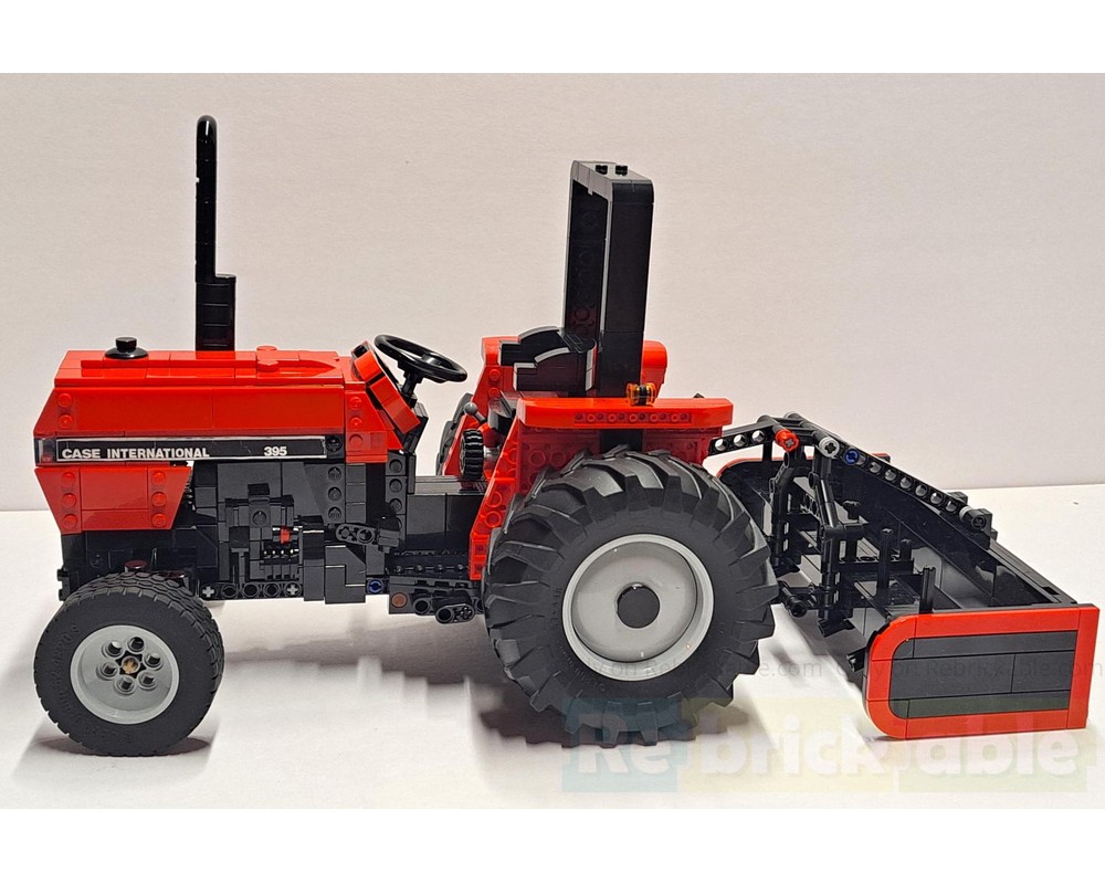 LEGO MOC Box Blade Attachment For Tractors by Itz_Just_Jake | Rebrickable - Build with LEGO