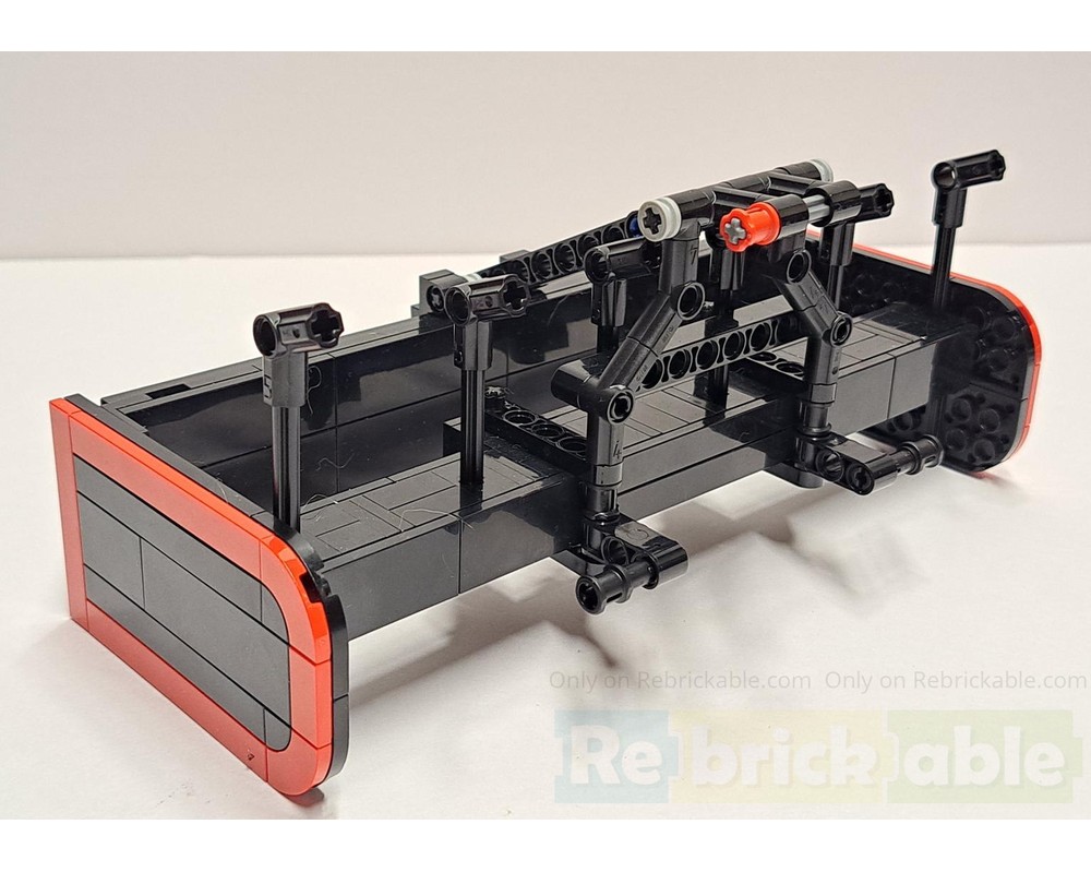 LEGO MOC Box Blade Attachment For Tractors by Itz_Just_Jake | Rebrickable - Build with LEGO