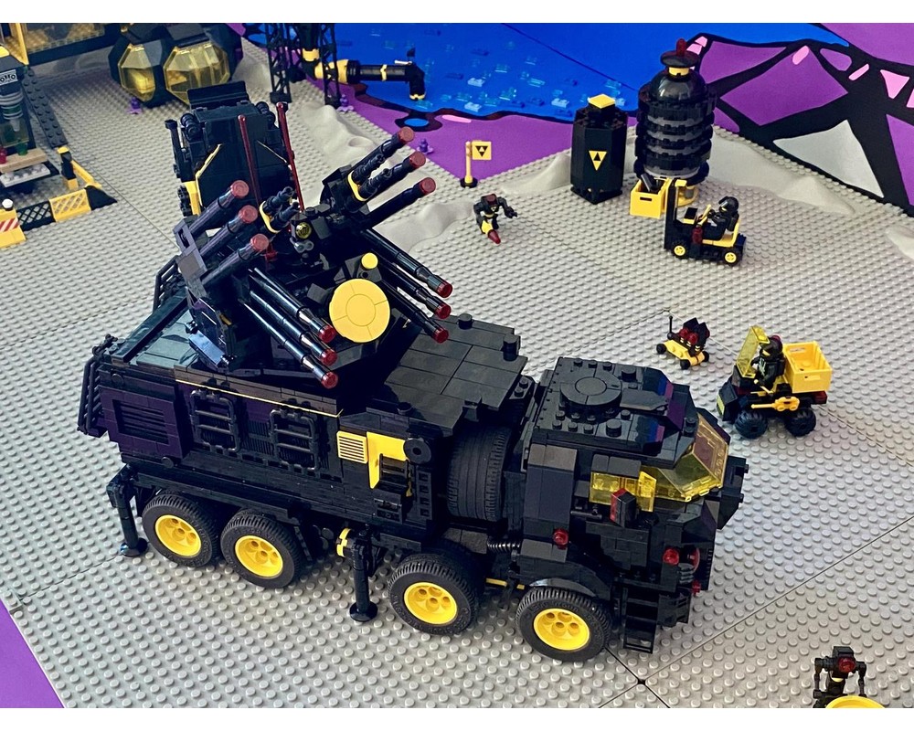 LEGO MOC Blacktron Radar Command Truck by lu.tu.blacktron | Rebrickable ...