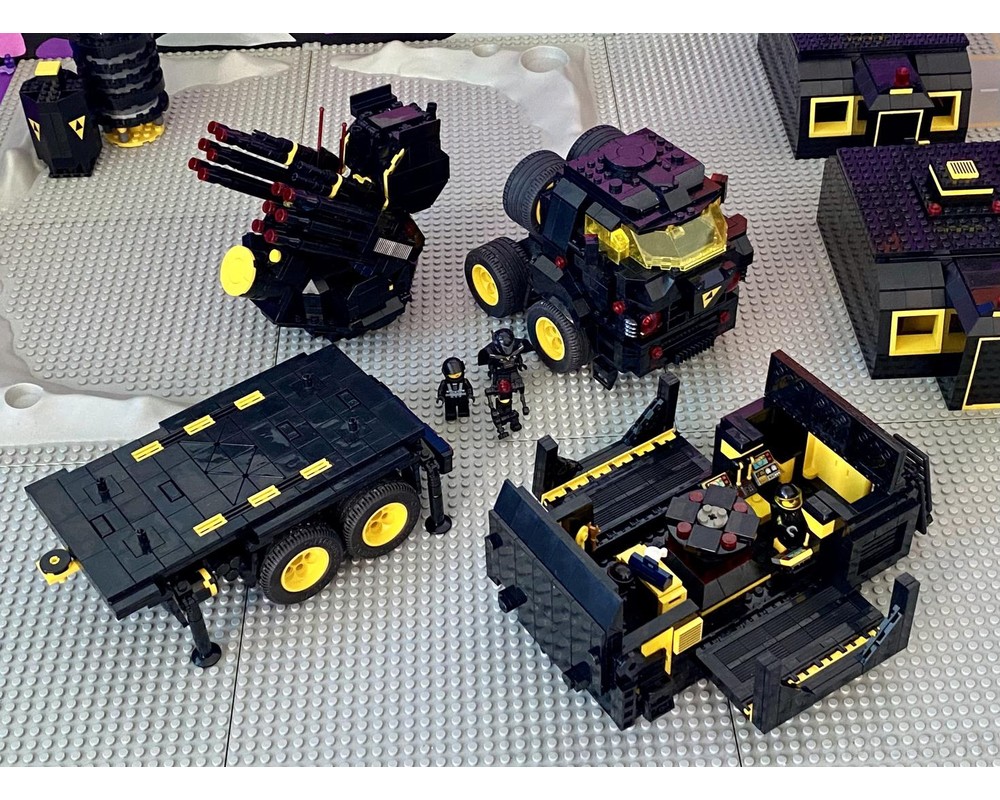 LEGO MOC Blacktron Radar Command Truck by lu.tu.blacktron | Rebrickable ...