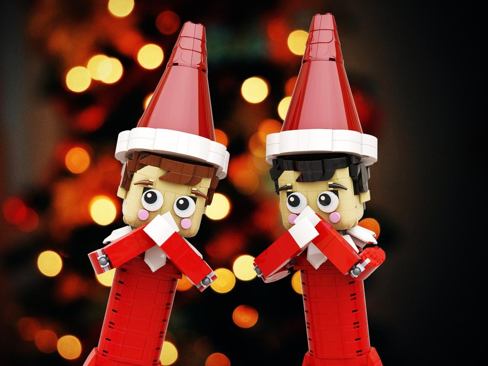 Lego Moc Lego Elf On The Shelf By Michelanlego Rebrickable Build