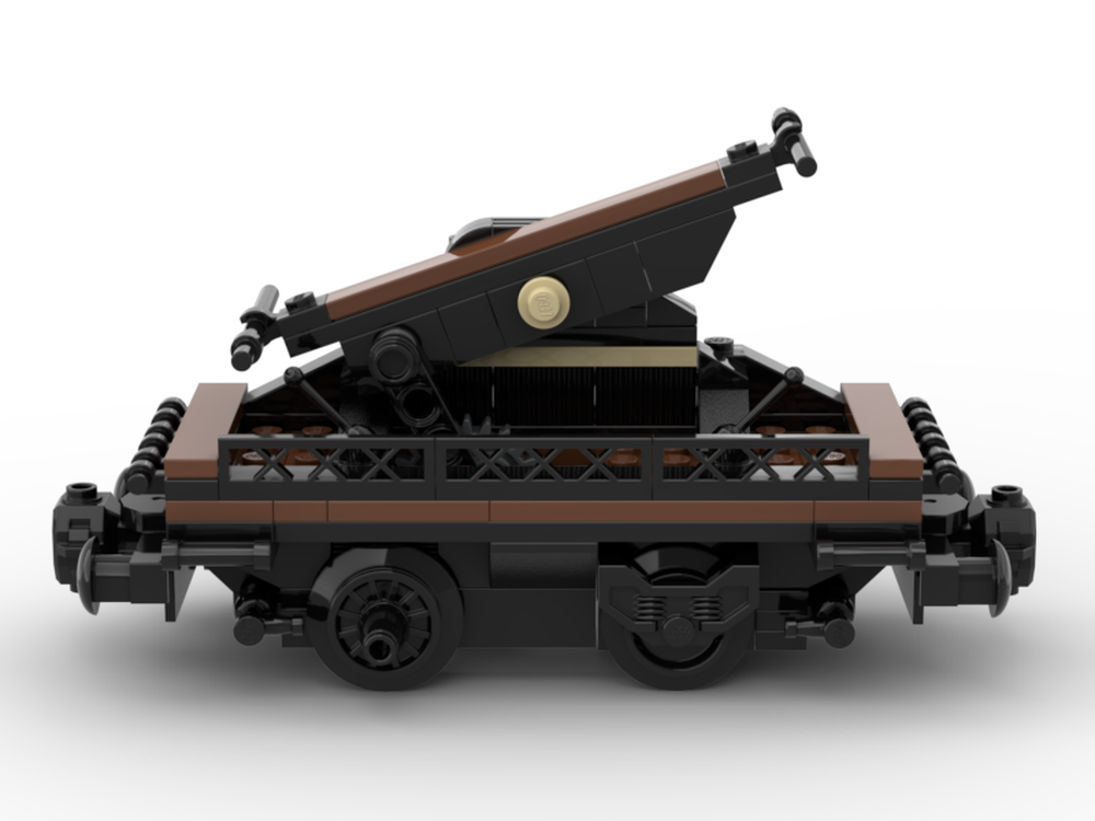 LEGO MOC Working Handcar by ntader | Rebrickable - Build with LEGO