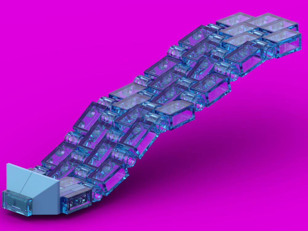 LEGO MOC-203378 iceman ice slide by CJsBricks | Rebrickable - Build ...