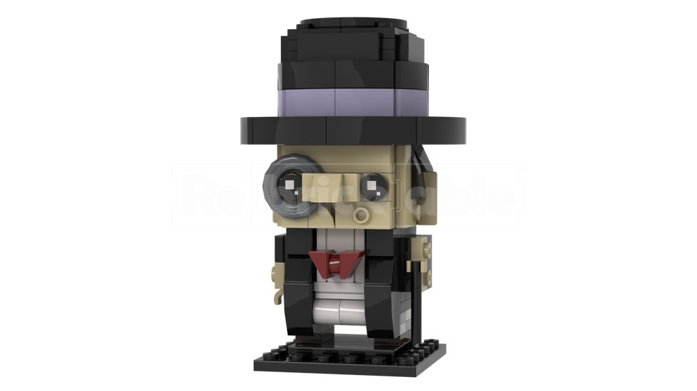 Lego Moc The Penguin Brickheadz By Raguidel Rebrickable Build With Lego