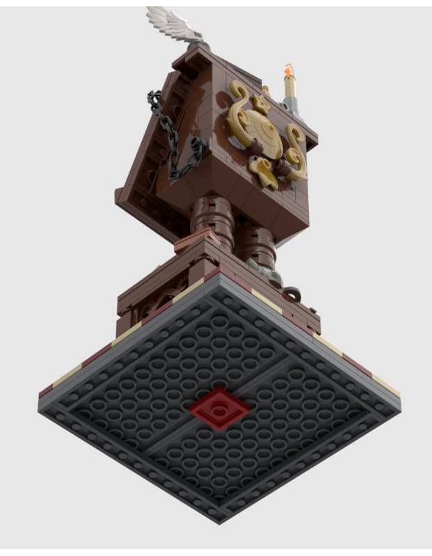 LEGO MOC Lectern by Thierry | Rebrickable - Build with LEGO