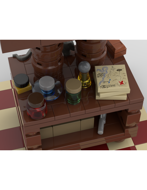 LEGO MOC Lectern by Thierry | Rebrickable - Build with LEGO