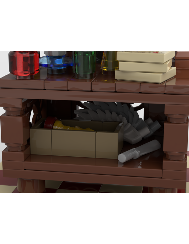 LEGO MOC Lectern by Thierry | Rebrickable - Build with LEGO