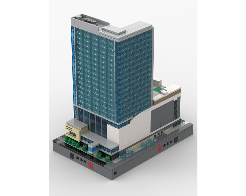 LEGO MOC Mariott Marquis Houston by iambriguy | Rebrickable - Build ...