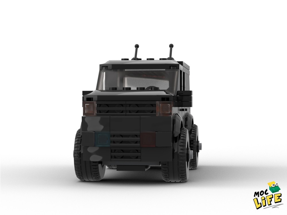 LEGO MOC Ford Explorer unmarked police by MocLife | Rebrickable - Build ...