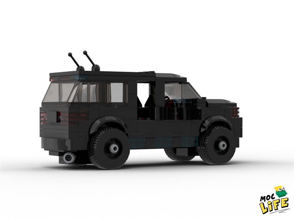 LEGO MOC Ford Explorer unmarked police by MocLife | Rebrickable - Build ...