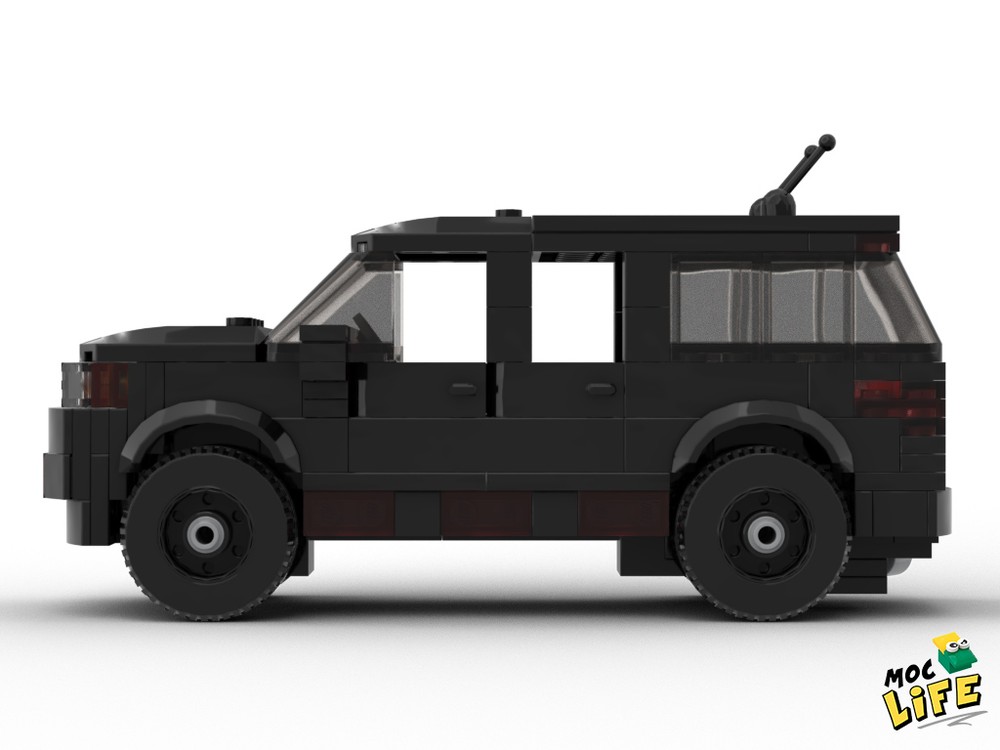 LEGO MOC Ford Explorer unmarked police by MocLife | Rebrickable - Build ...