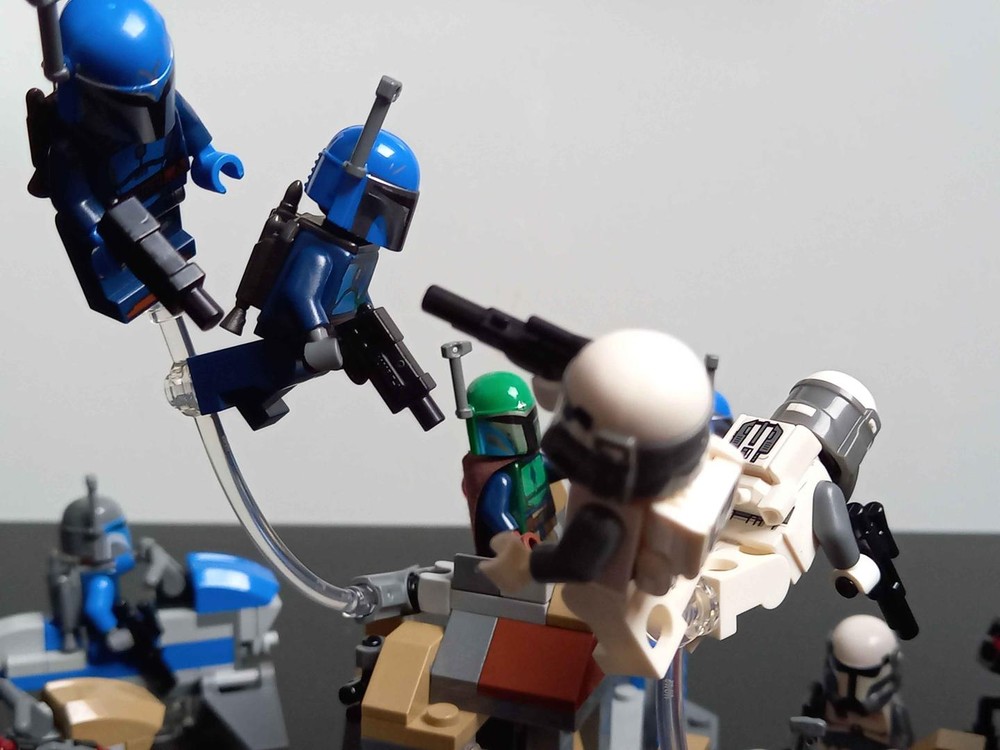 LEGO MOC Mandalore Ambush display by BlackPanther04 | Rebrickable ...
